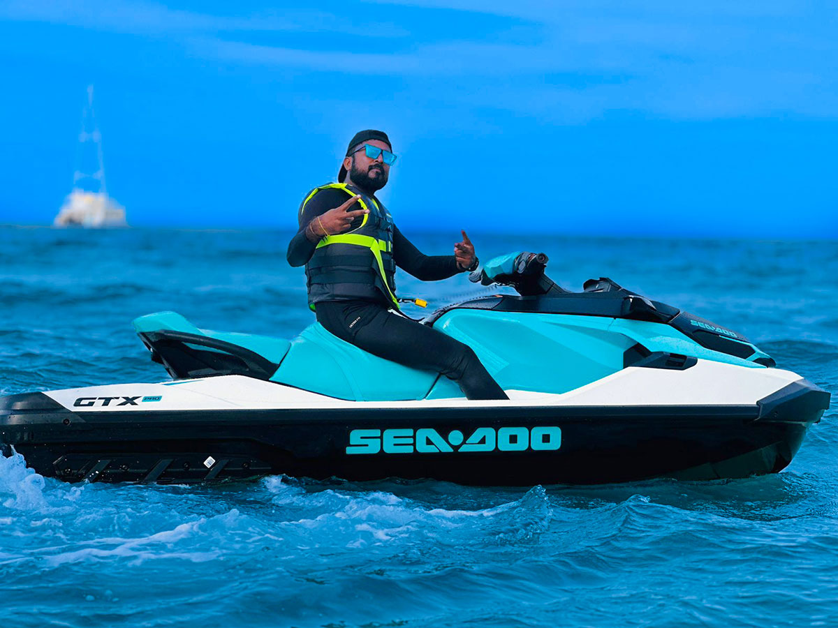 Jet ski bike ride – Pigeon Island Diving Centre